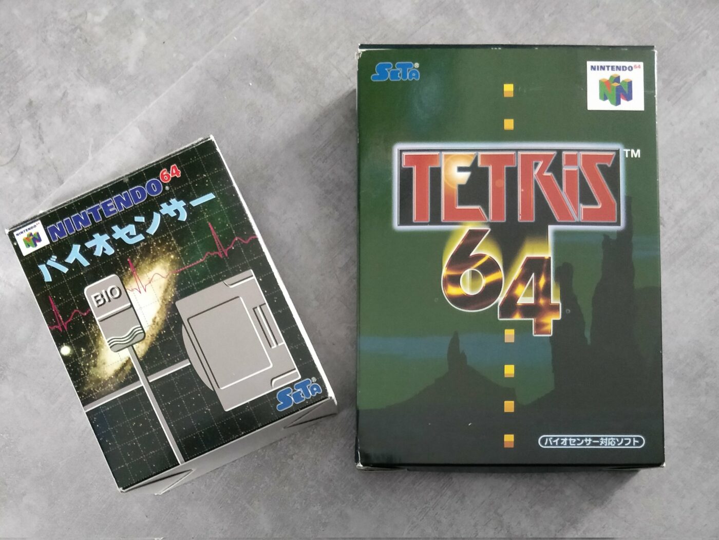 Article : Tetris 64 (+ Bio Sensor)